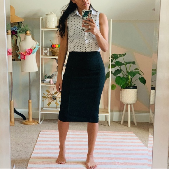 Express | Skirts | Express High Waisted Exposed Zipper Skirt | Poshmark